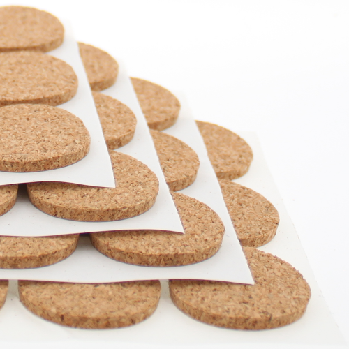 30mm Round Self Adhesive Cord Pads For Table & Chair Legs